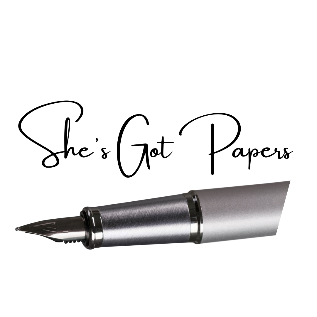She's Got Papers Black & Woman Owned Stationery, Home & Office Decor
