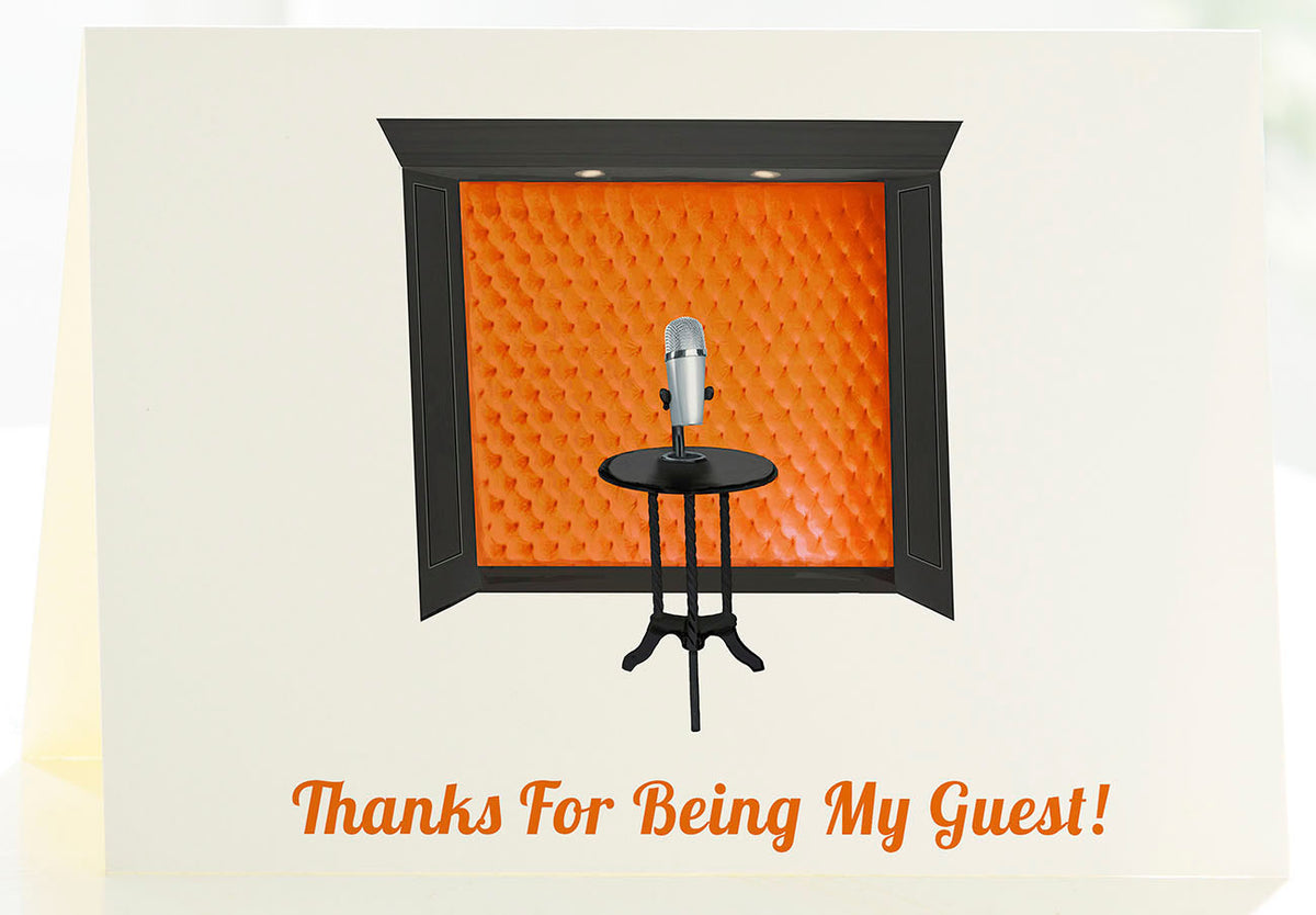 The Podcaster - Set of 50 Personalized Note Cards | She's Got Papers & Home