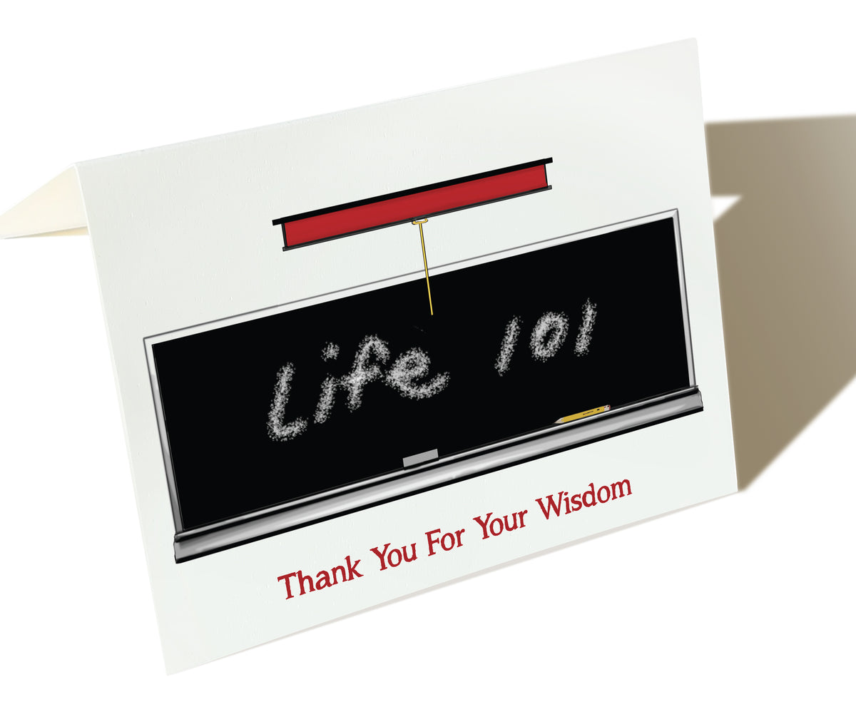 Thank You For Your Wisdom | She's Got Papers & Home