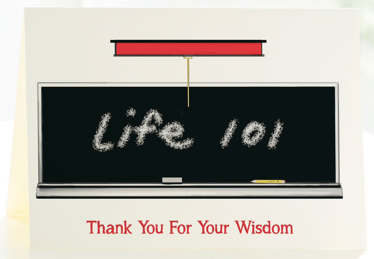 Thank You For Your Wisdom | She's Got Papers & Home